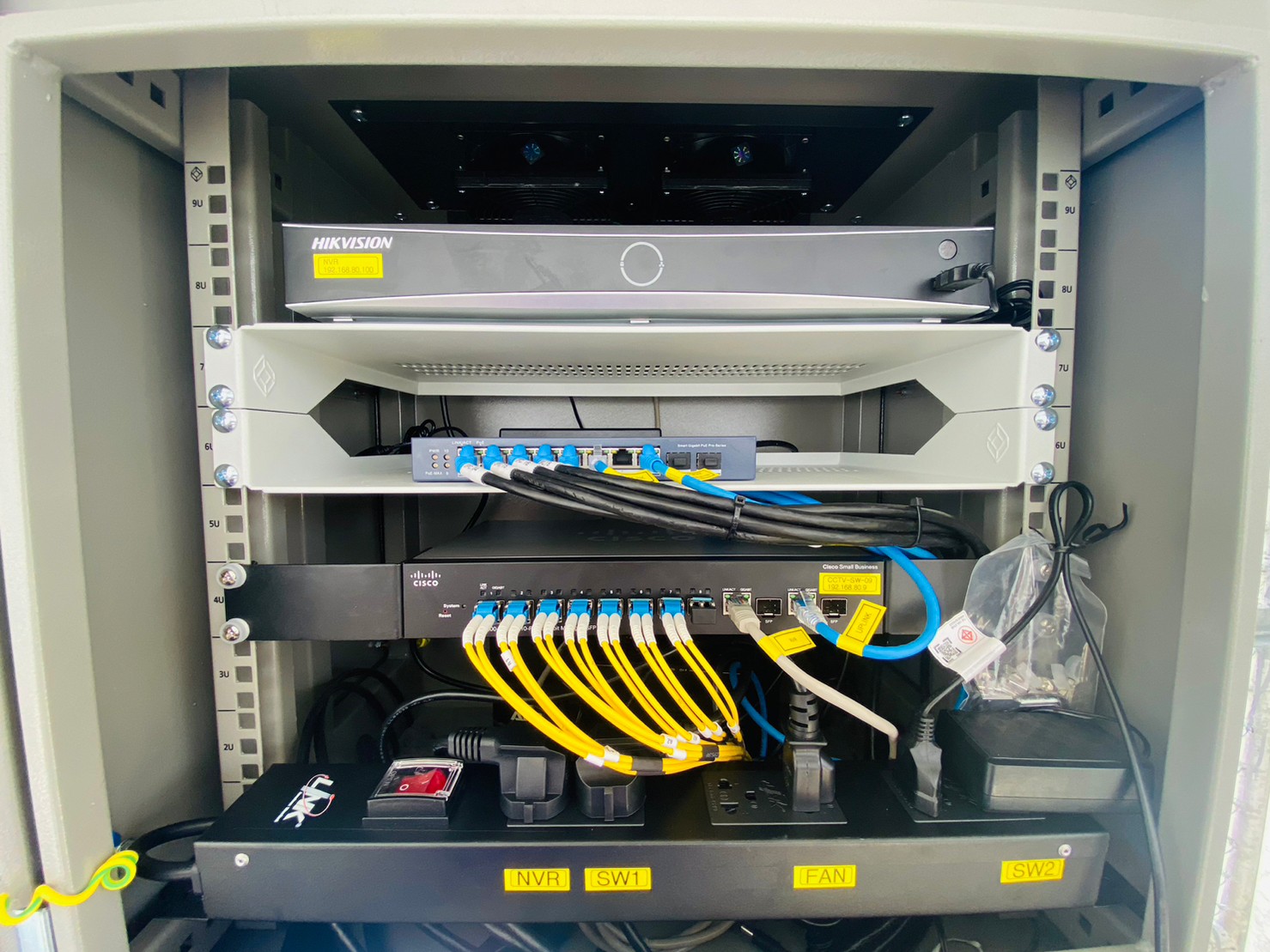 บริการติดตั้ง ออกแบบระบบ ทดสอบ LAN Fiber optic Wi-Fi HeatMAP